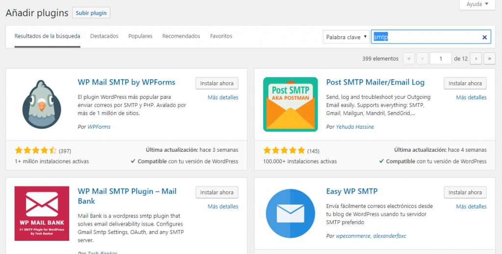 Cómo configurar el envió de correo a través de SMTP en Wordpress | Conexcol Cloud Colombia